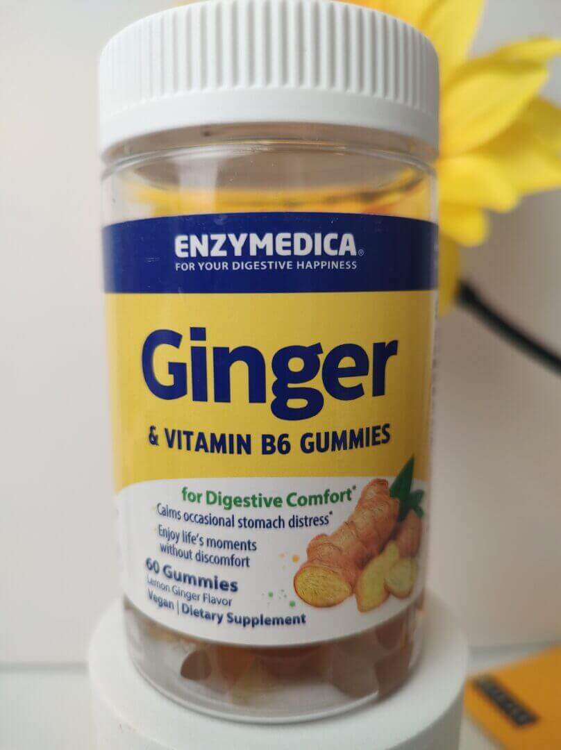 Ginger and Vitamin B6 Gummies | Curativa Bay